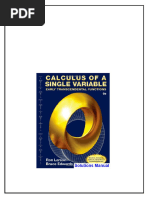 Calculus by Swokowski 6th Edition Solution | PDF