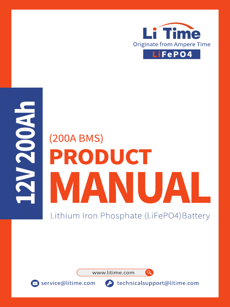 LiTime Battery Manual | PDF