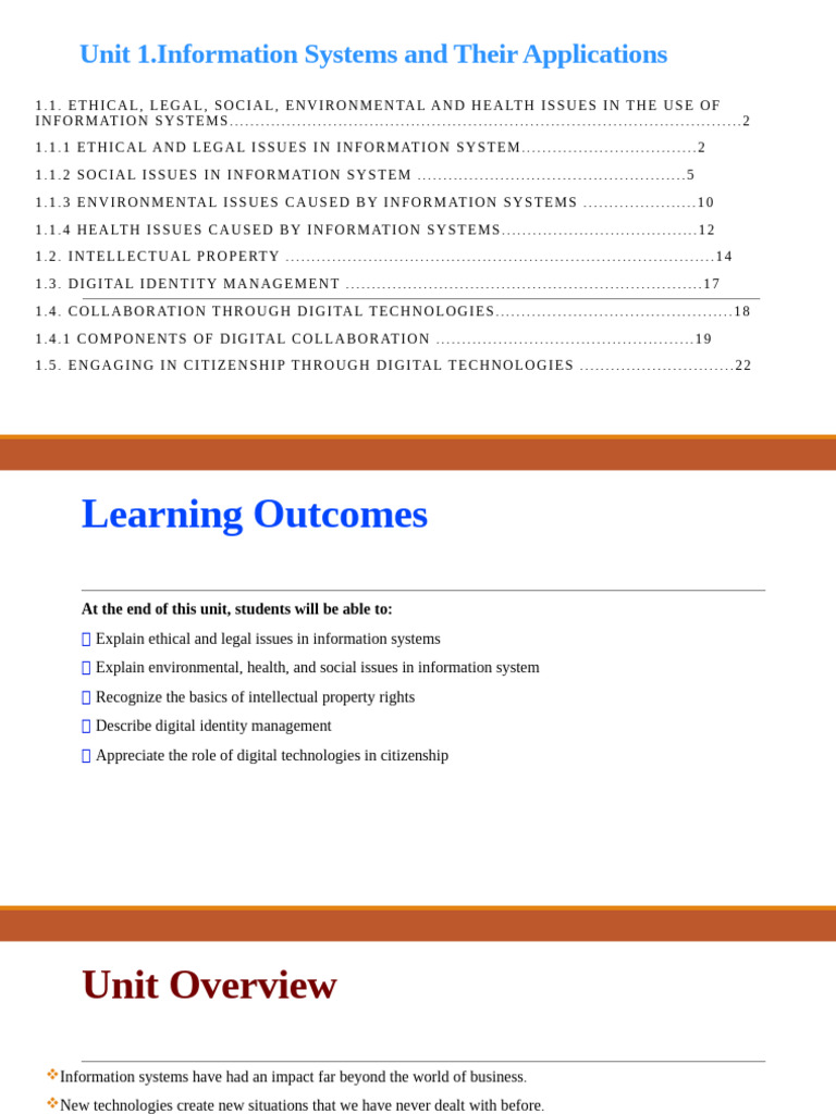 ICT Grade 12 Unit 111112 | PDF | Big Data | Trademark