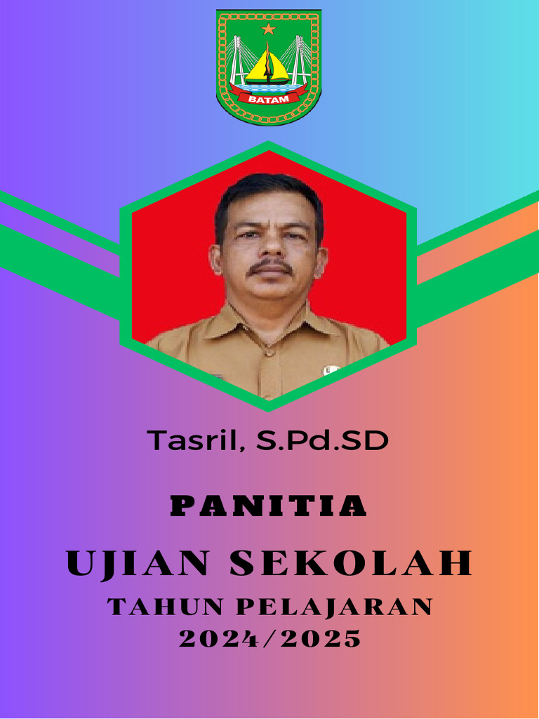 Ungu Dan Pink Kreatif Modern Festival Seni Dan Budaya ID Card | PDF