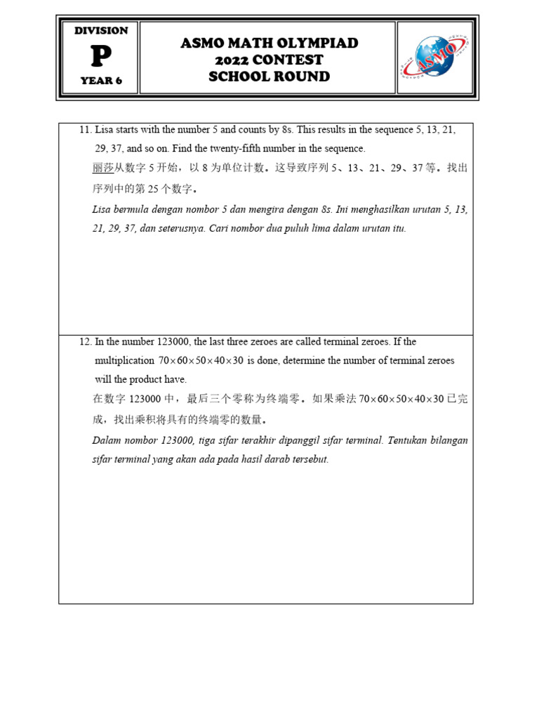 GRADE 6 ASMO (1)-5 | PDF