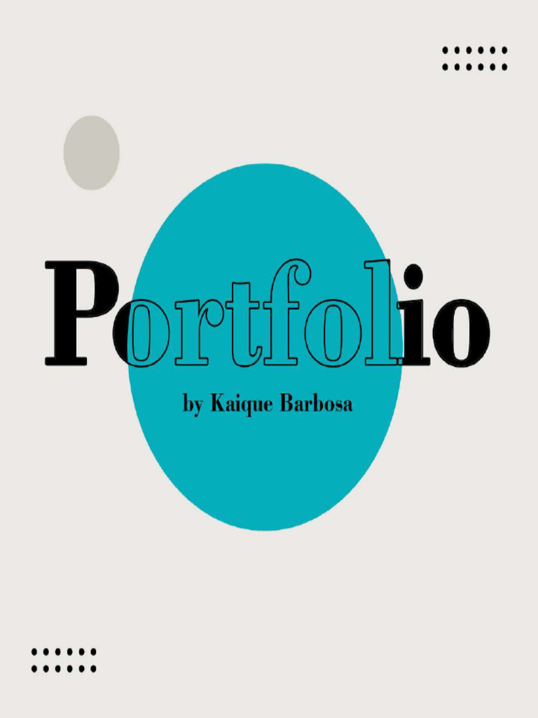 Portfolio Kaique Barbosa de Moura | PDF