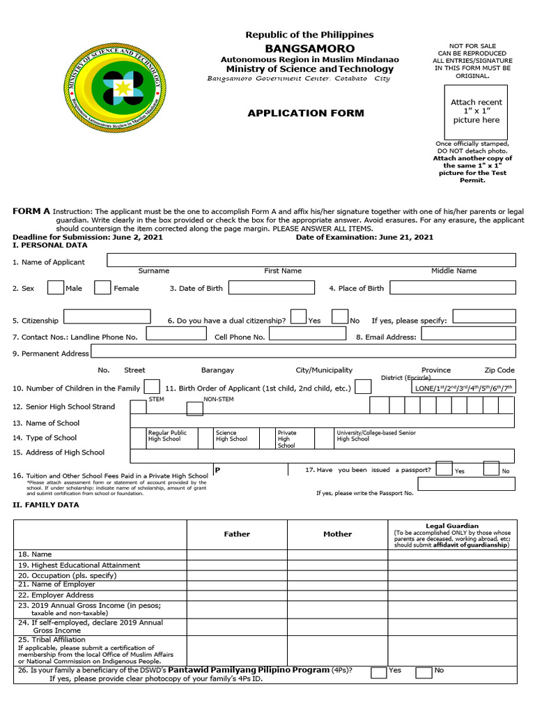 2021 BASE AppForm FINAL 1 | PDF