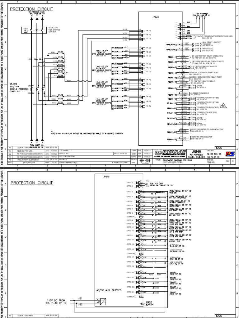 5 WDG Trafo. Diff. Scheme | PDF | Chess