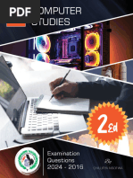 2025 Grade9 ComputerStudies Paper1 | PDF | Microsoft Word | Input/Output