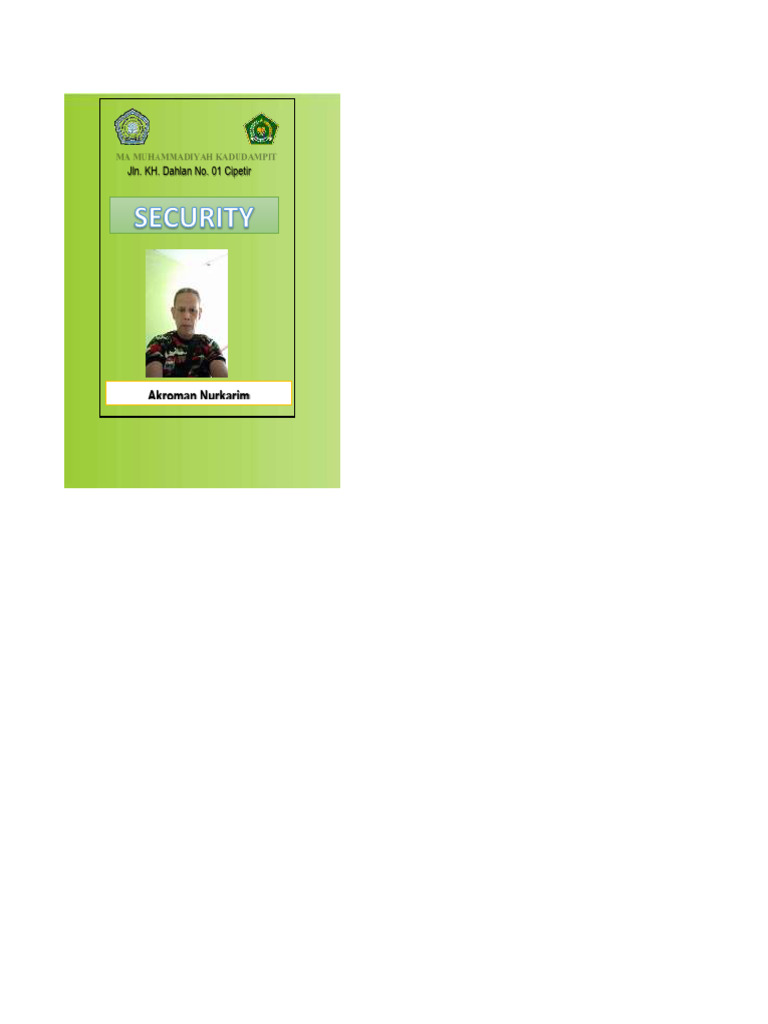 NAME TAG | PDF