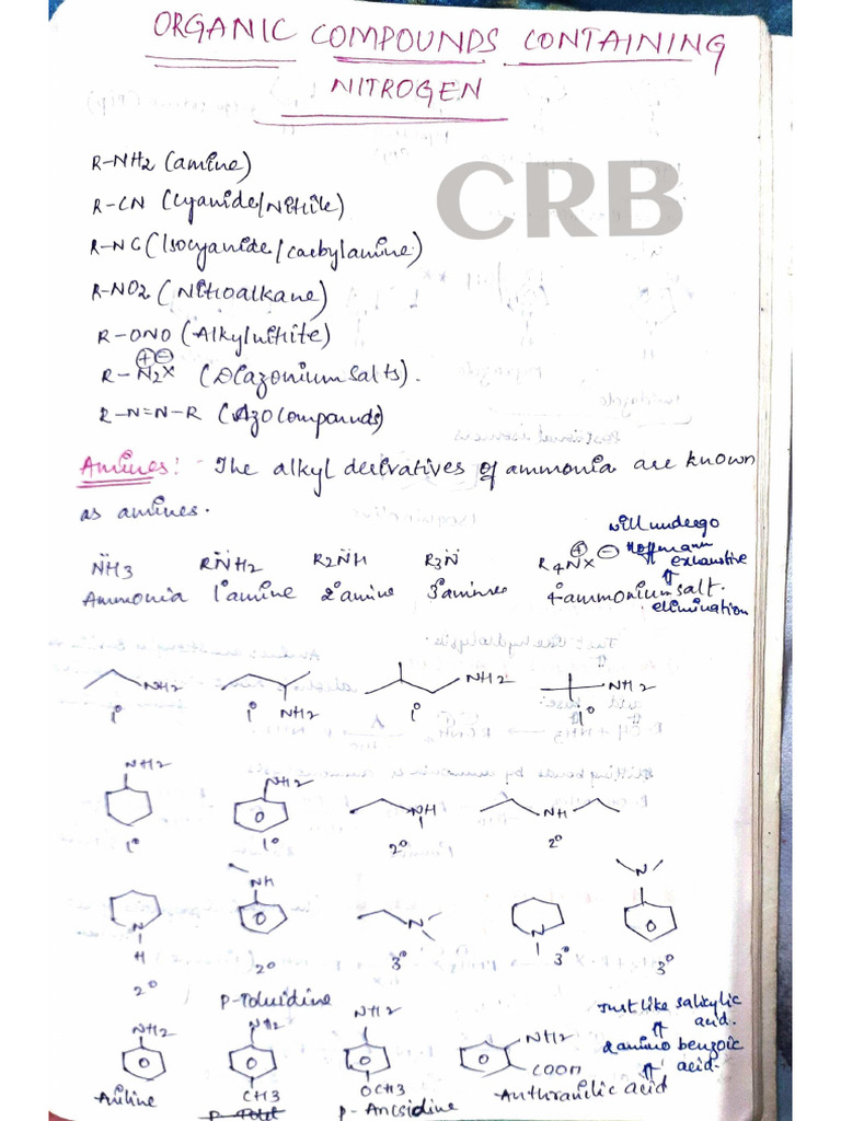 CRB Amines 23 | PDF