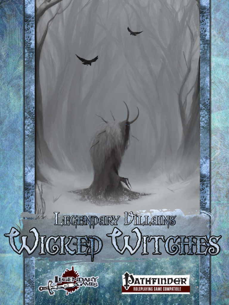 Legendary Villains - Wicked Witches | PDF | D20 System | Fantasy Role ...