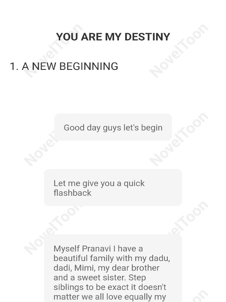 You Are My Destiny | PDF