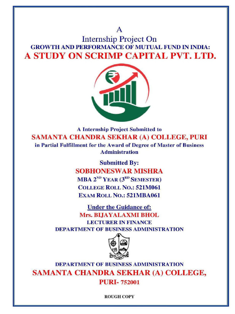 Mutual Fund Project | PDF