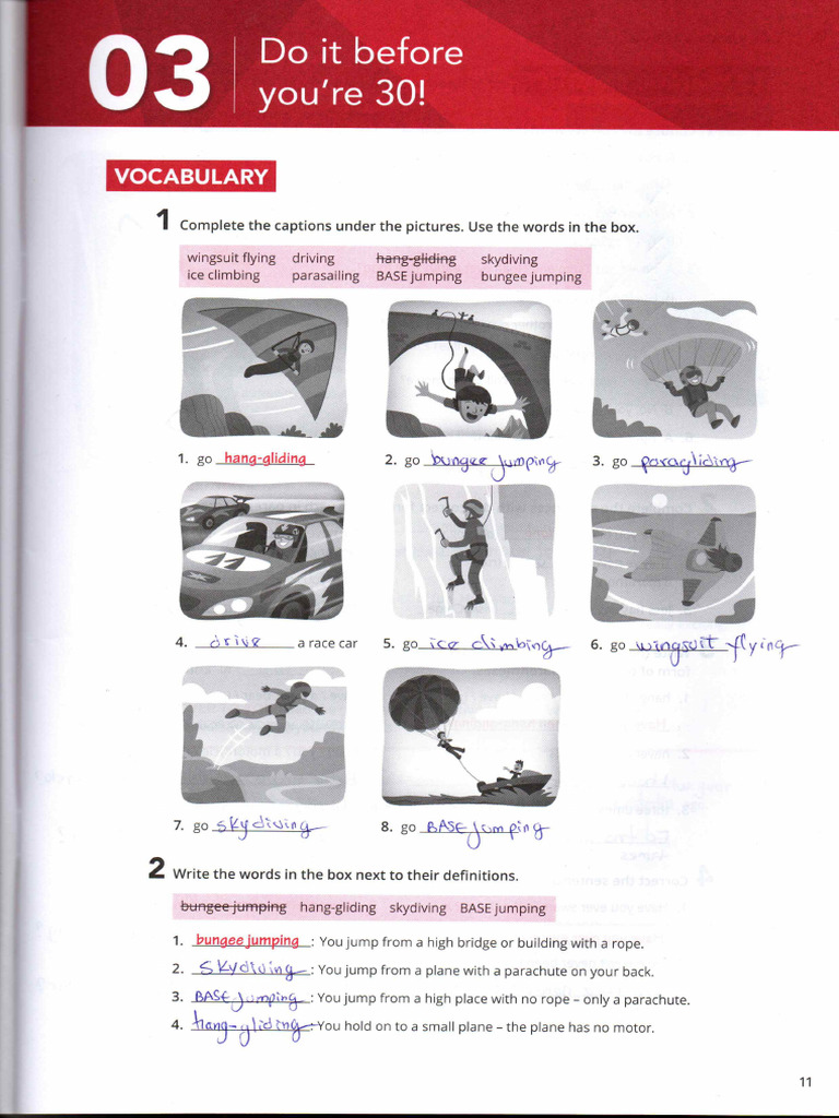 Workbook Unit 3 RICARDO HINOSTROZA TELLO | PDF