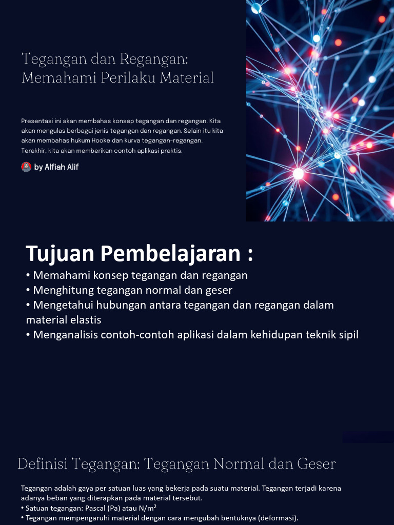 3 4 Tegangan Dan Regangan Memahami Perilaku Material | PDF