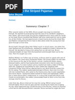 The Boy in The Striped Pajamas-Chapters 11-12 | PDF
