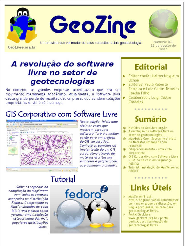 Geozine | PDF | Negócios | Tecnologia e Engenharia