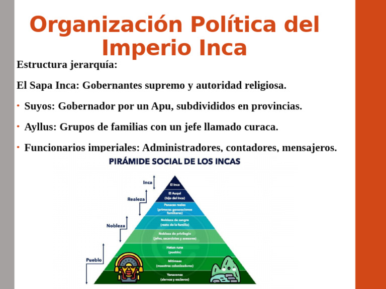 Jerarquía Política del Imperio Inca | PDF