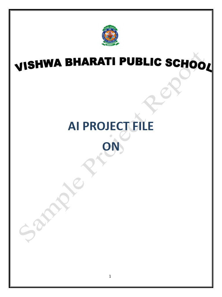 Ai project | PDF