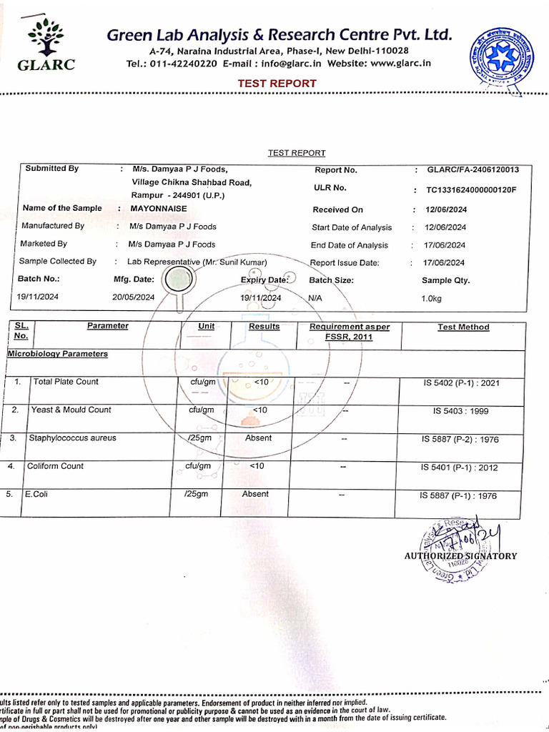 Mayonnaise | PDF