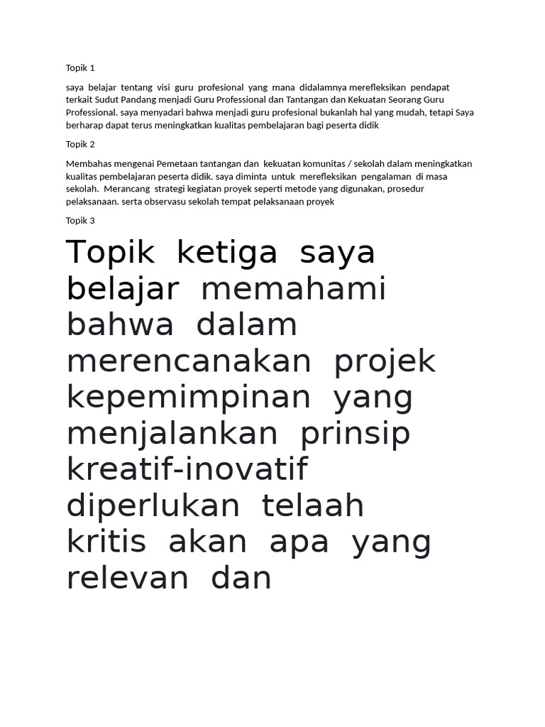 Mentahan Presentasi | PDF