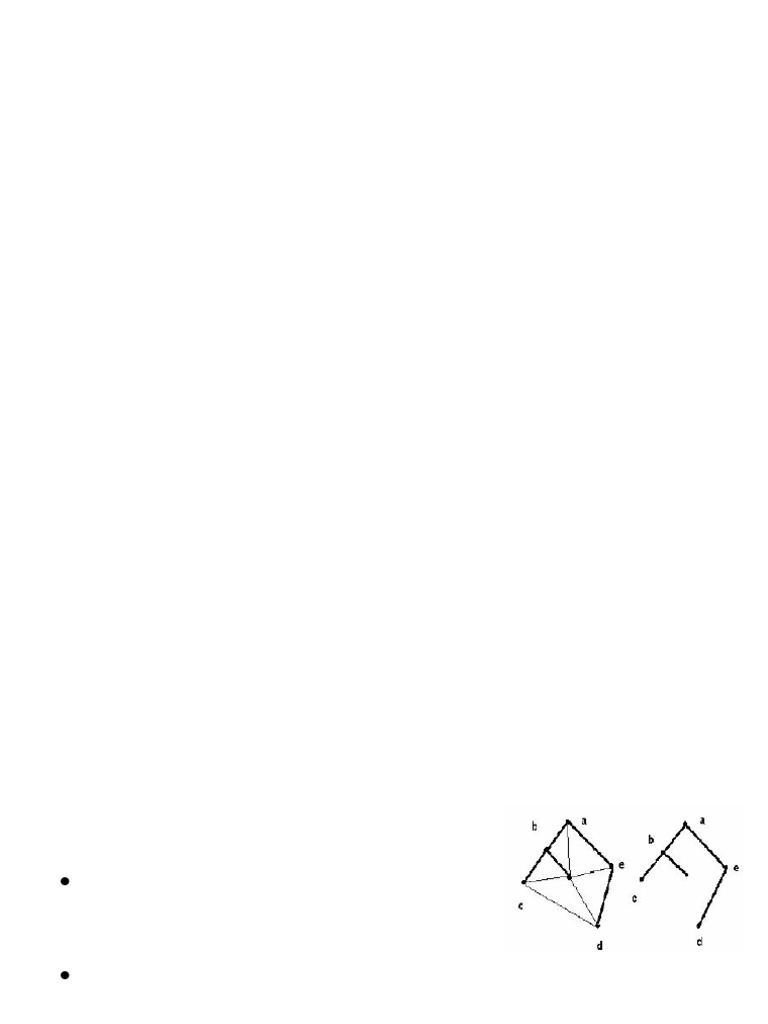 Discrete Math Spanning Tree Pdf Computational Problems