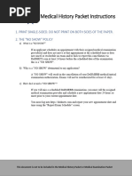 DD 2697 | PDF | Physical Examination | Health Care