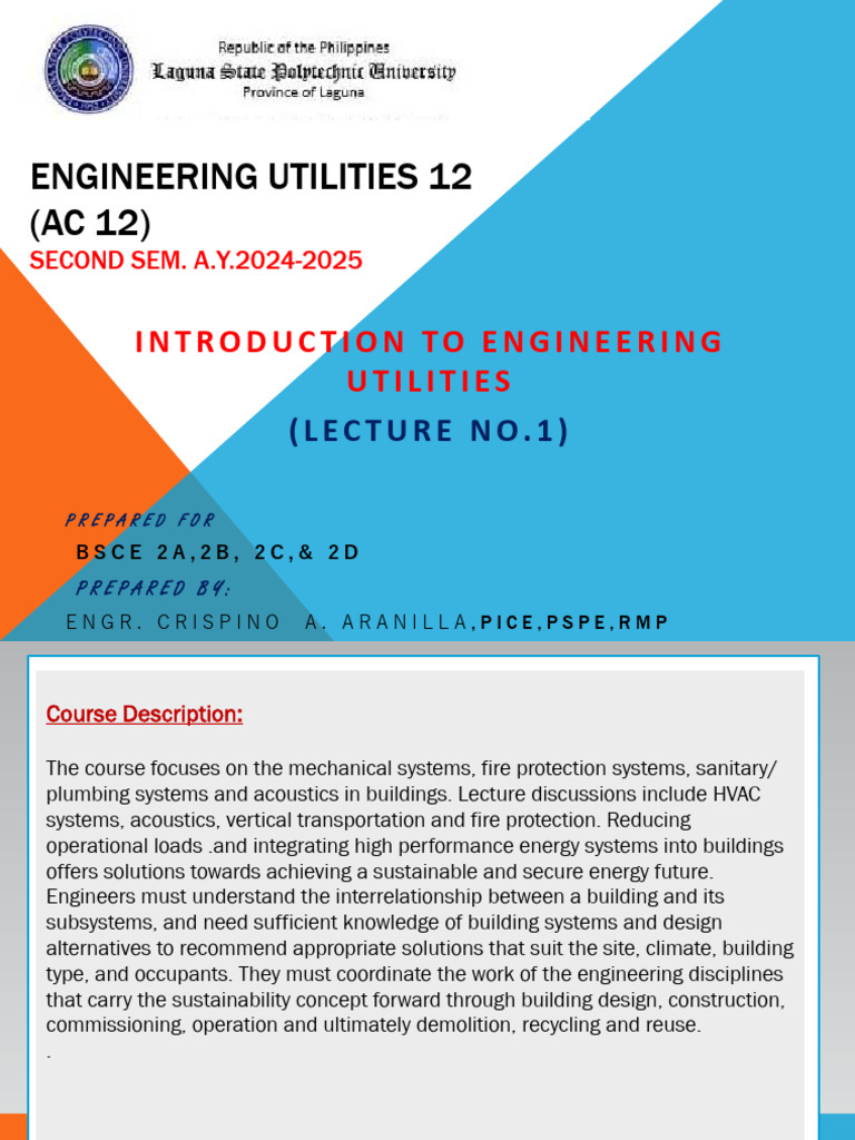 Introduction to Engineering Utilities | PDF | Beam (Structure) | Bending