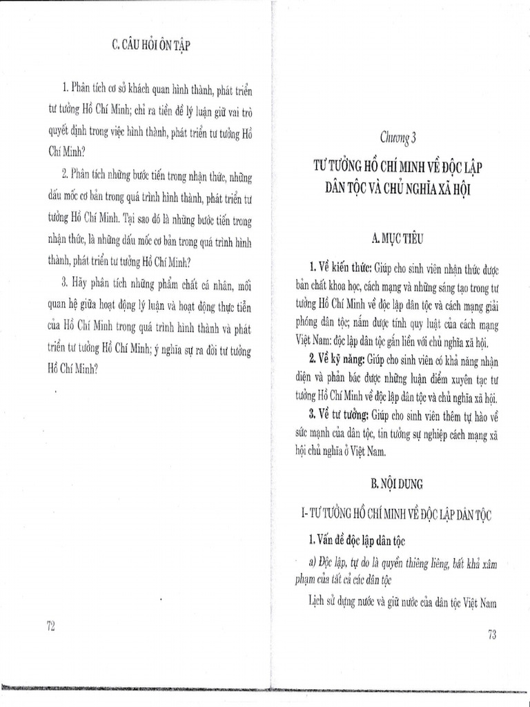 TTHCM-CHƯƠNG 3 | PDF