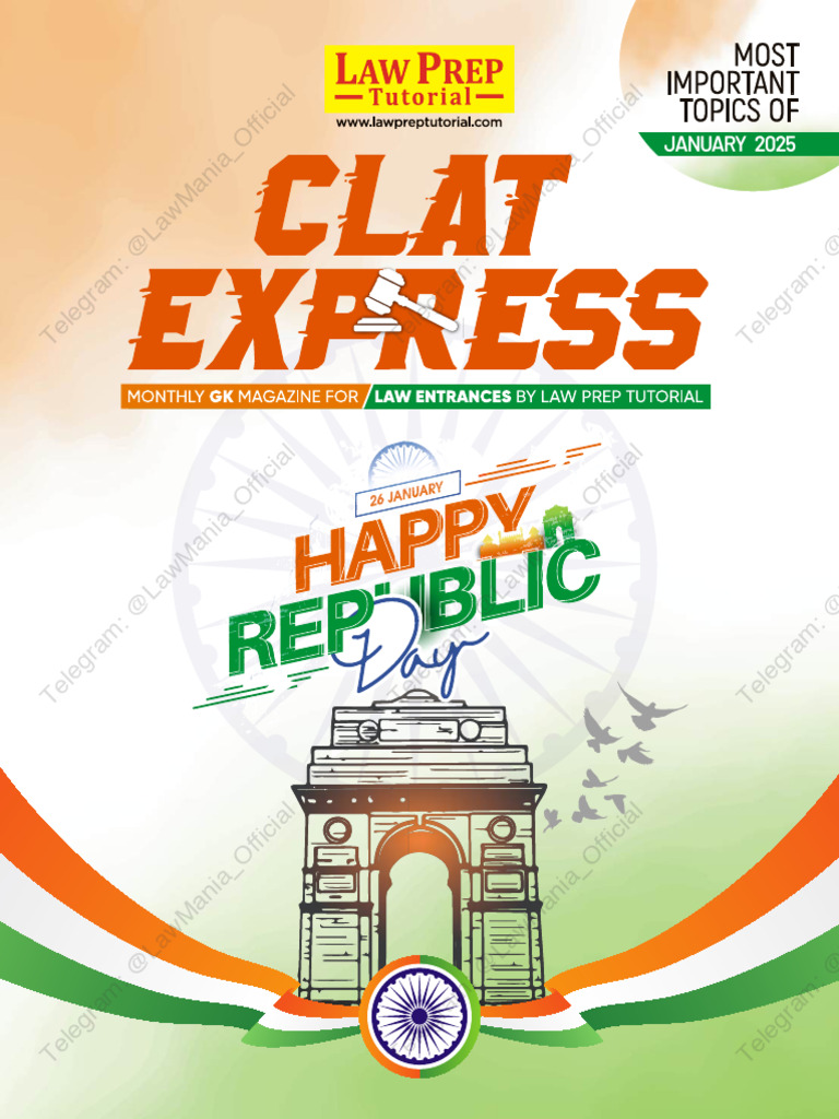 Clat Express January @LawMania Official | PDF