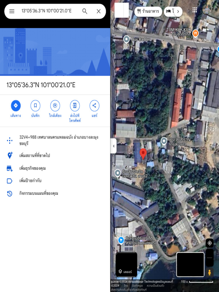 13°05'36.3N 101°00'21.0E - Google Maps | PDF