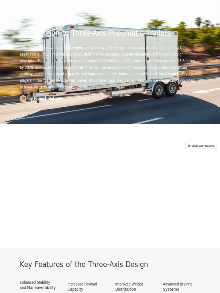 Introduction-to-Three-Axis-Pneumatic-Trailers | PDF | Anti Lock Braking ...