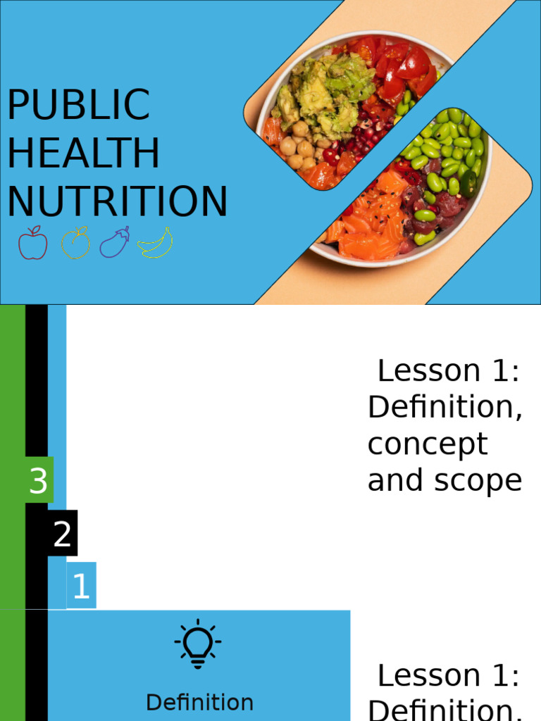 Group 5 Public Health Nutrition | PDF | Malnutrition | Food Security