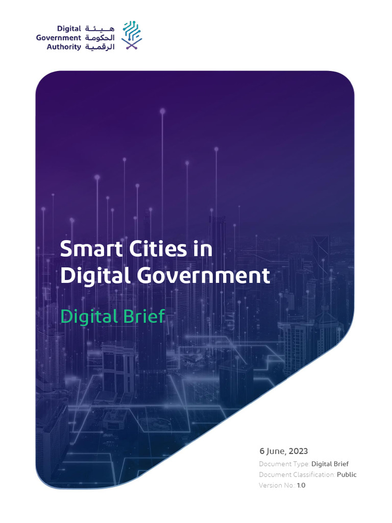 Smart Cities in Digital Government - Digital Brief | PDF ...