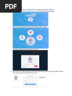 Petunjuk Aktivasi MFA OTP Dan SIPANTAS Kab Gresik | PDF