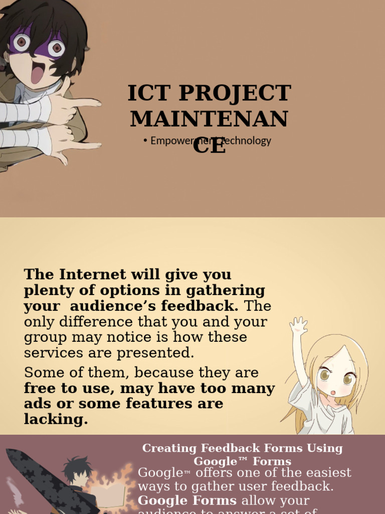 Ict Project Maintenance | PDF | Html | Internet