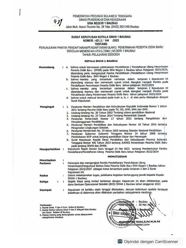 SK PPDB 2023 | PDF