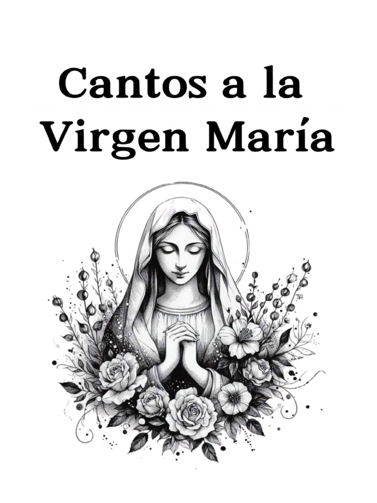Cantos A María | PDF | María, madre de Jesús | Oración