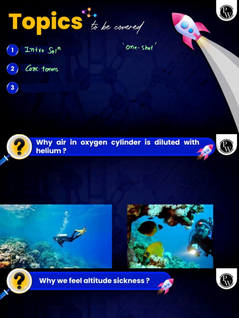 Solutions 02 - Class Notes - CUET Crash Course Science 2025 | PDF