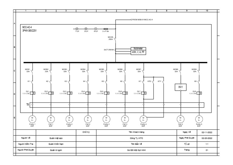 Mcc-Ac-4 3P4W-380/220V | PDF