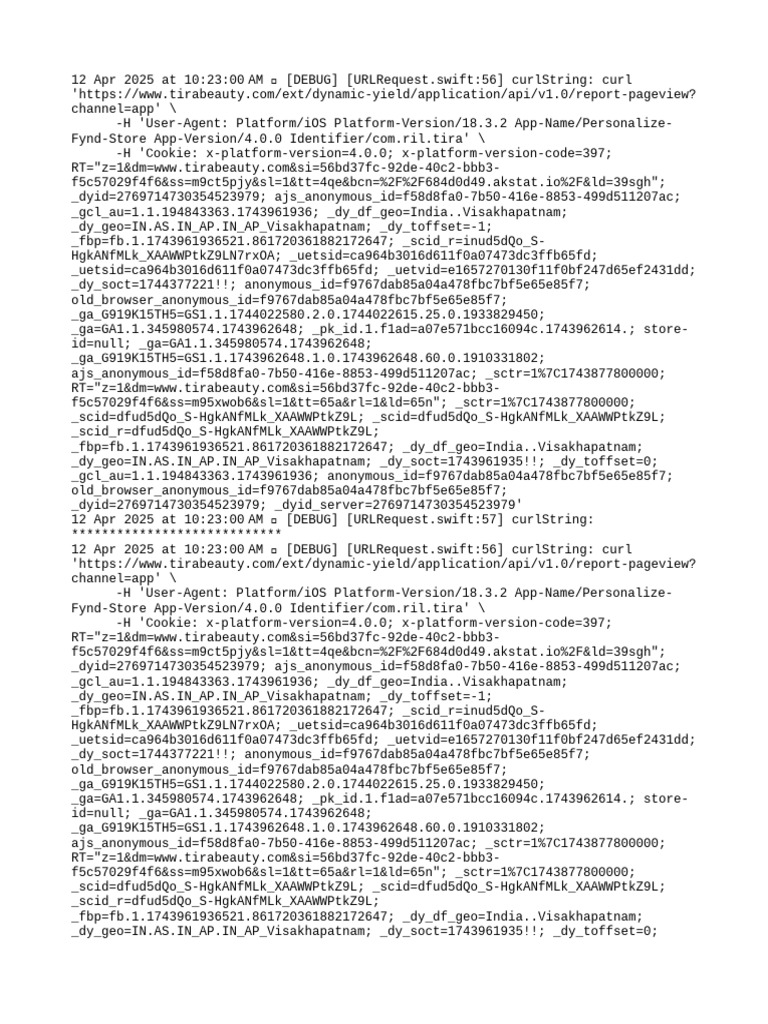 Logout Issue Logs2025!04!12 | PDF | Software | Mac Os