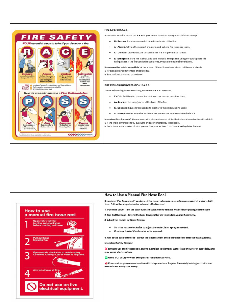 FIRE SAFETY-Safety Bulletin | PDF | Personal Protective Equipment | Safety