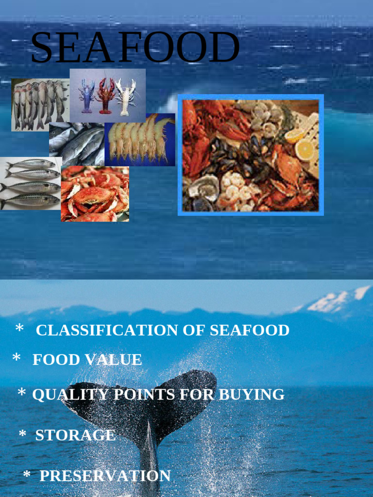 Fishpresentation For CLPC MGT | PDF | Shellfish | Seafood