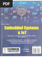 Cs3691-Embedded & Iot Notes All Units | PDF | Embedded System | Arduino