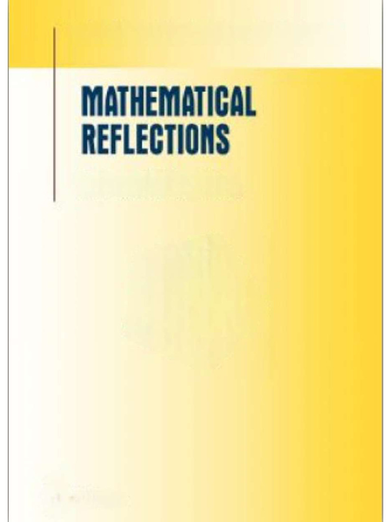 Mathematical Reflections - 1 - 2025 - Solutions | PDF | Triangle Geometry | Mathematical Concepts