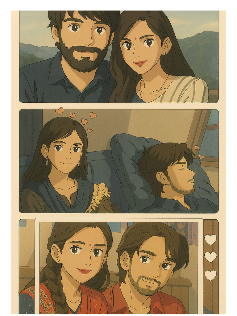 Anime Style Triptych | PDF