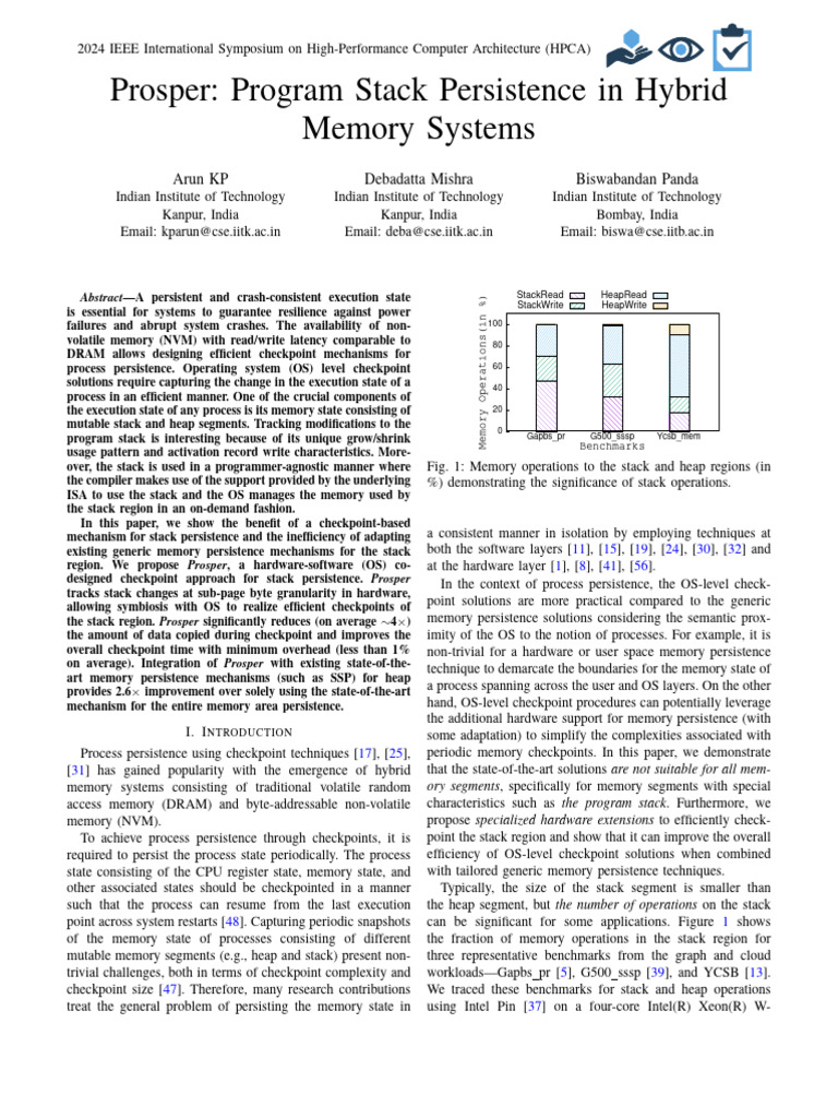 Hpca 24 | PDF | Thread (Computing) | Cpu Cache