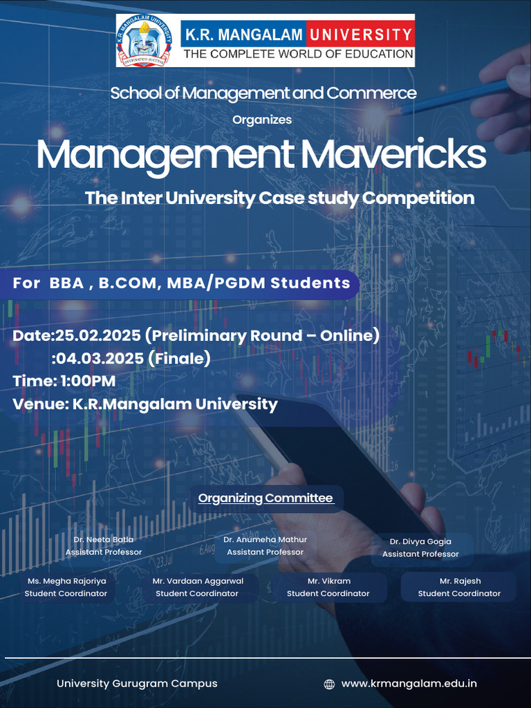 Management Mavericks Competition 2025 | PDF | Business | Learning