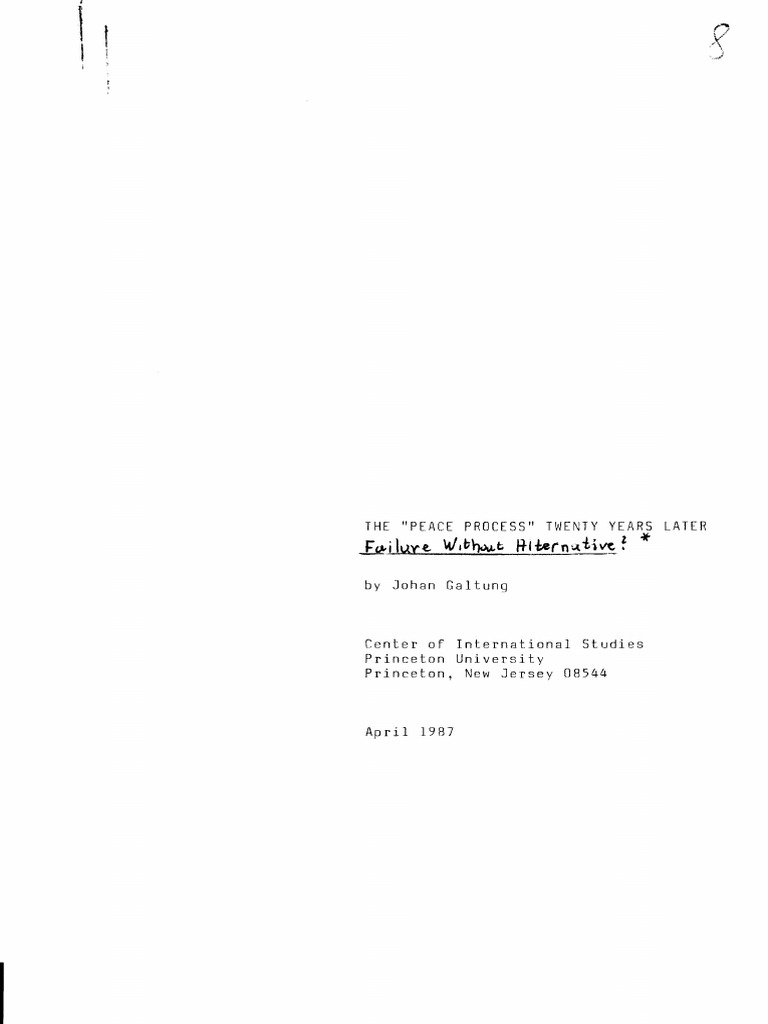 Middle East Peace Process Analysis | PDF | Palestinians | Israel