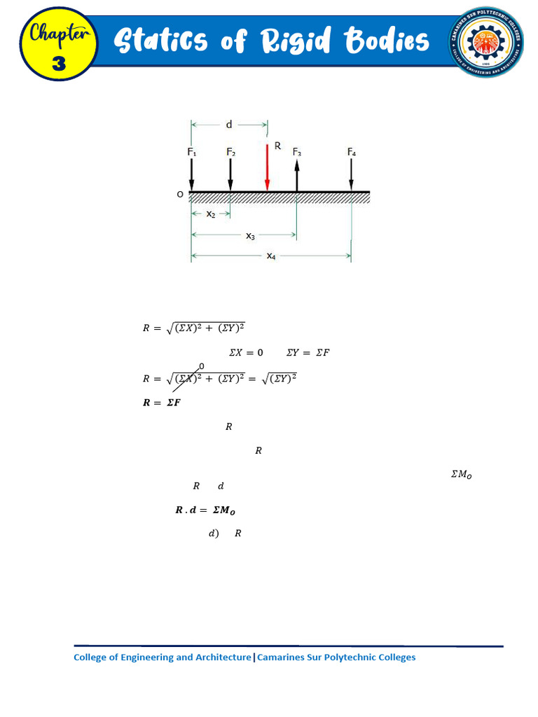 Resultant of Parallel Force Systems | PDF | Force | Mechanical Engineering