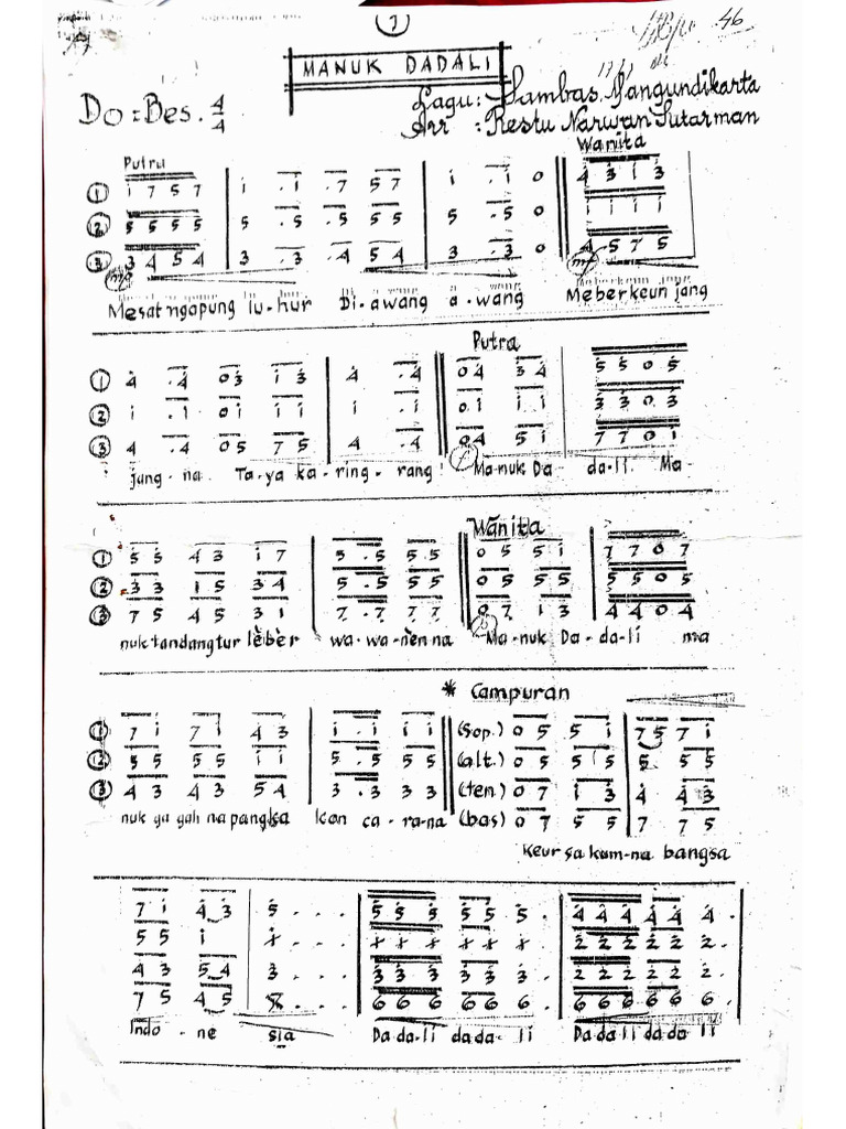 Manuk Dadali-1 | PDF