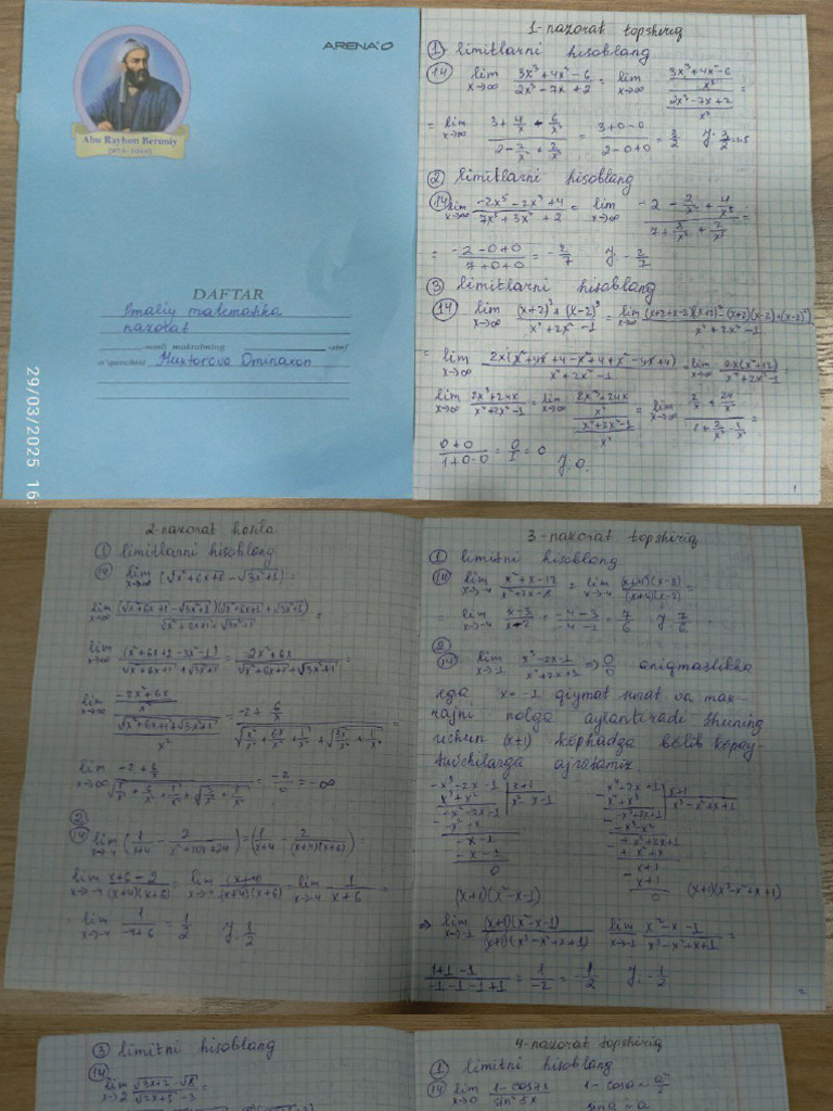 Amaliy Matematika | PDF