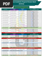 Udvash Routine 1 | PDF | Euclidean Vector | Cell (Biology)